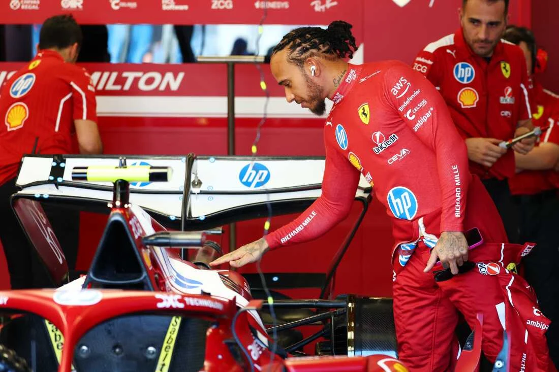 Retirement Talk Looms as Lewis Hamilton's Inconsistent Ferrari Form ...
