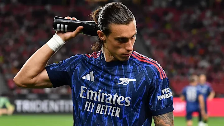 Riccardo Calafiori returns to Arsenal as Italy clarify player’s injury ...